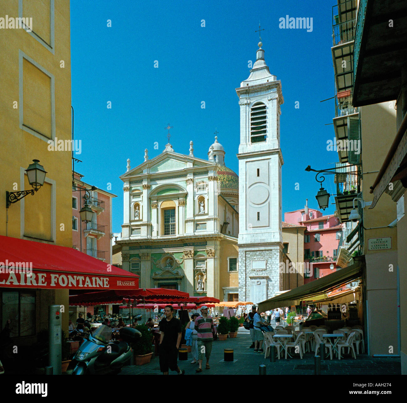 Nice cathedral place rossetti nice hi-res stock photography and images ...