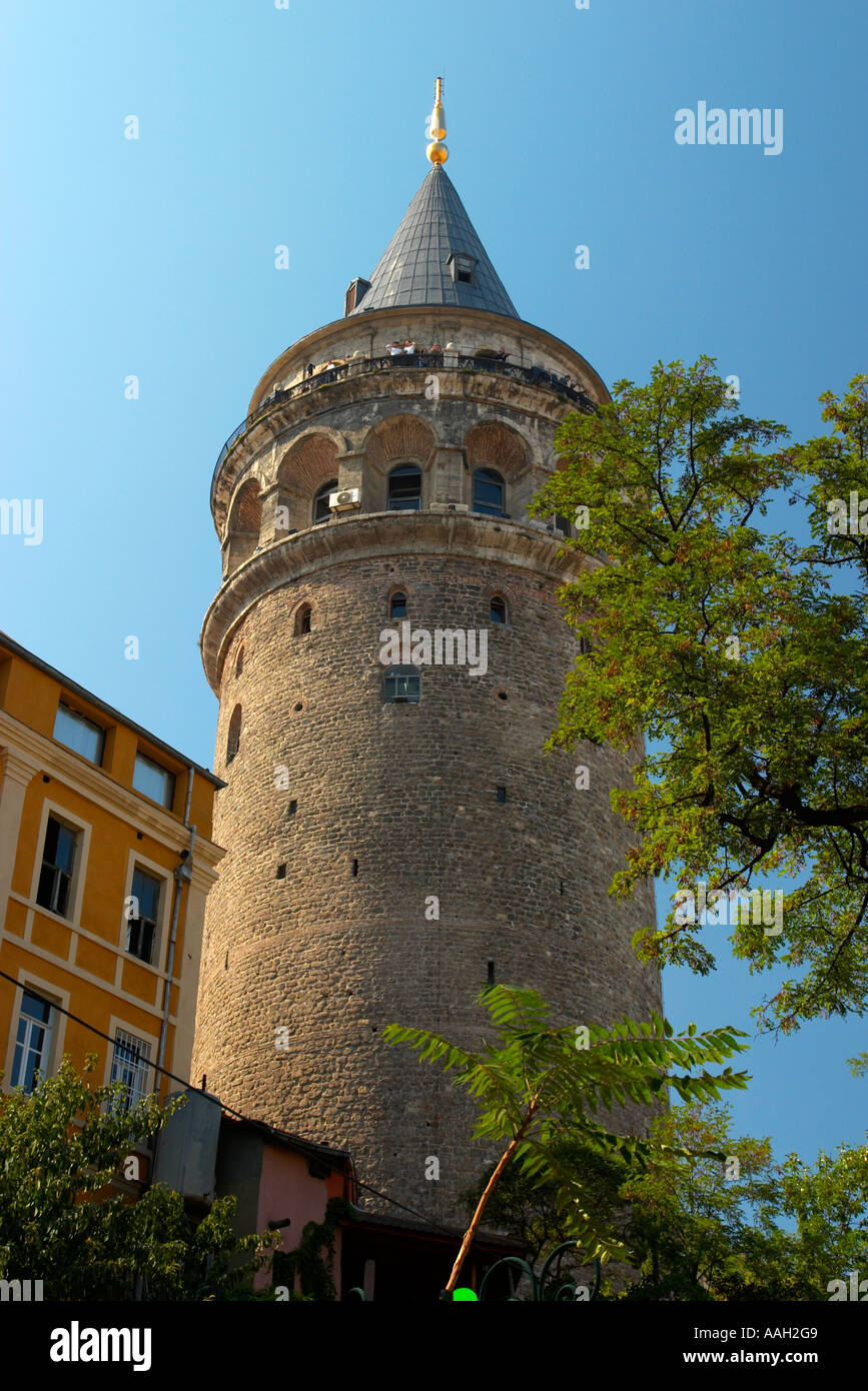 View of Galatasaray tower Istanbul Stock Photo - Alamy