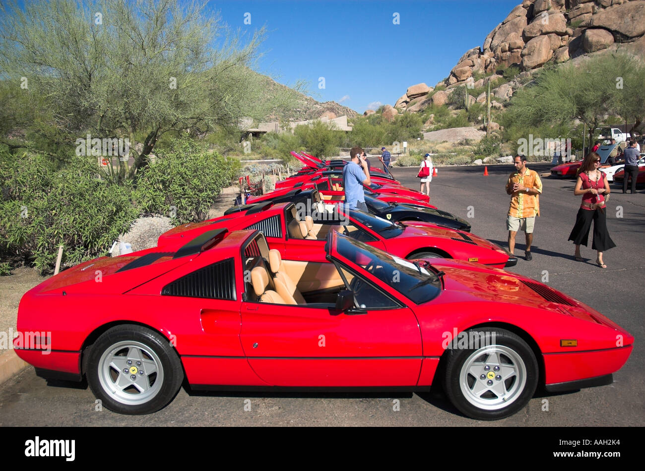 Ferrari Auto Show Stock Photo - Alamy
