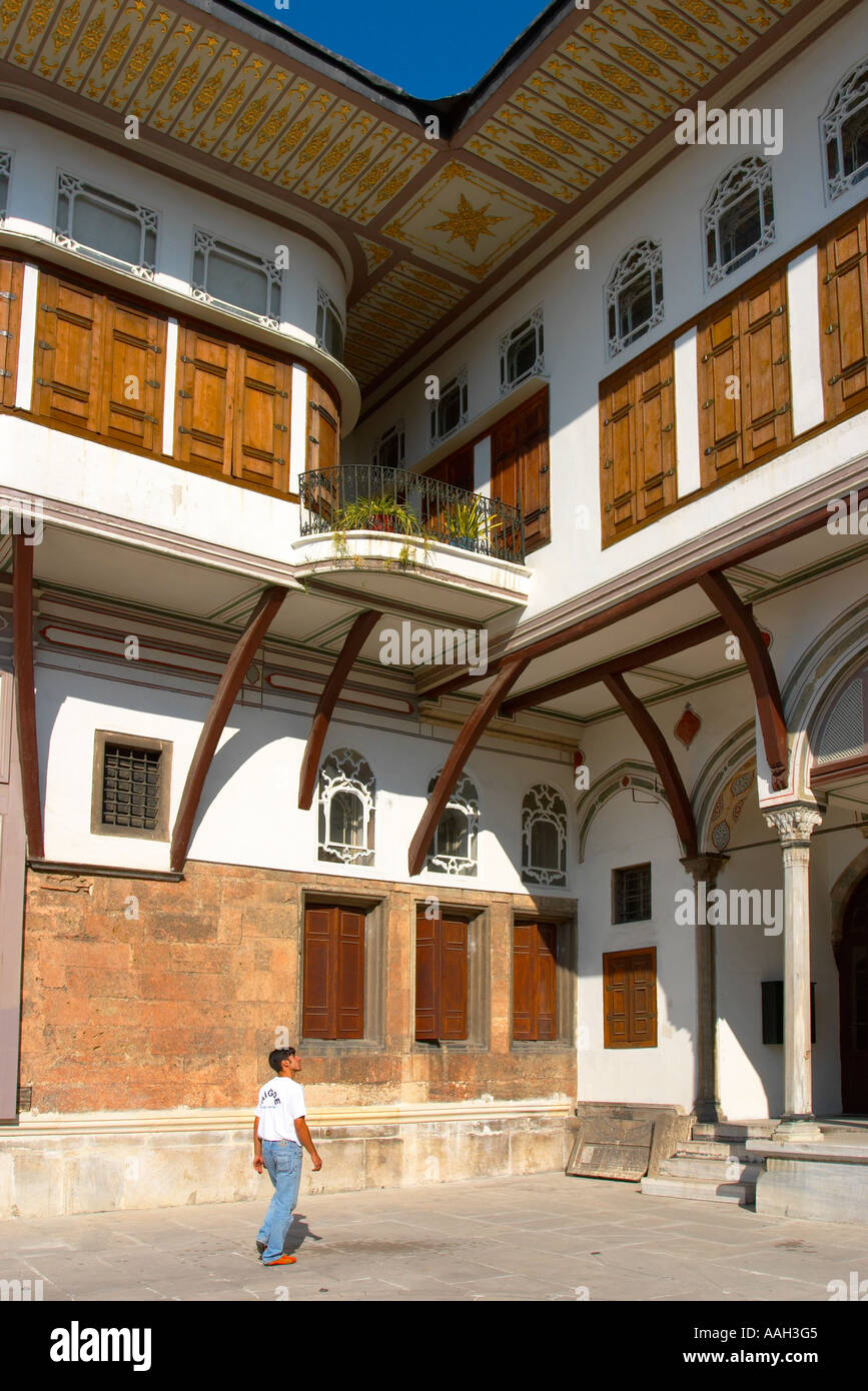 Traditional Courtyard inside Topkapi Palace Istanbul Stock Photo - Alamy