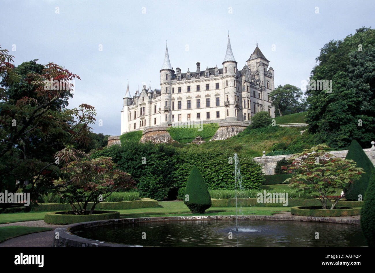 Dunrobin Castle Sutherland Highlands Scotland Stock Photo - Alamy