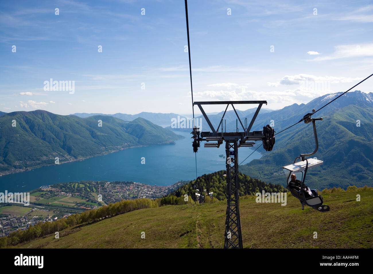 Swiss chair lifts hi-res stock photography and images - Alamy