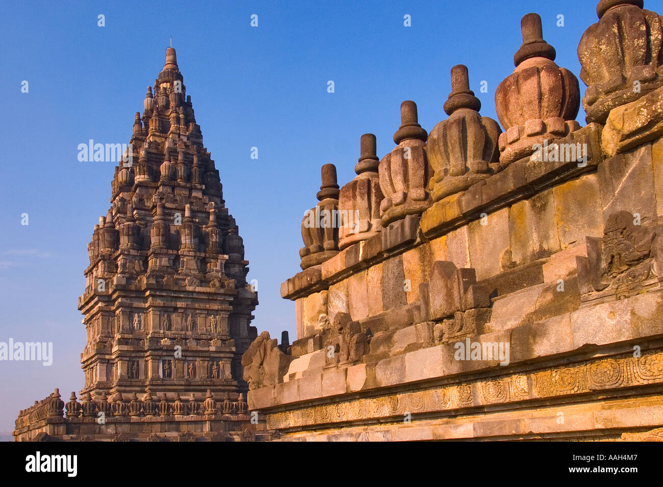 The Hindu temples of Prambanan Java Indonesia Stock Photo - Alamy