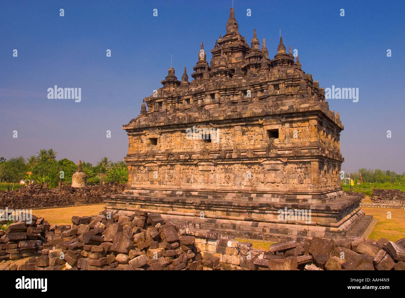 Candi Sari Hindu temple near Yogjakarta Java Indonesia Stock Photo - Alamy