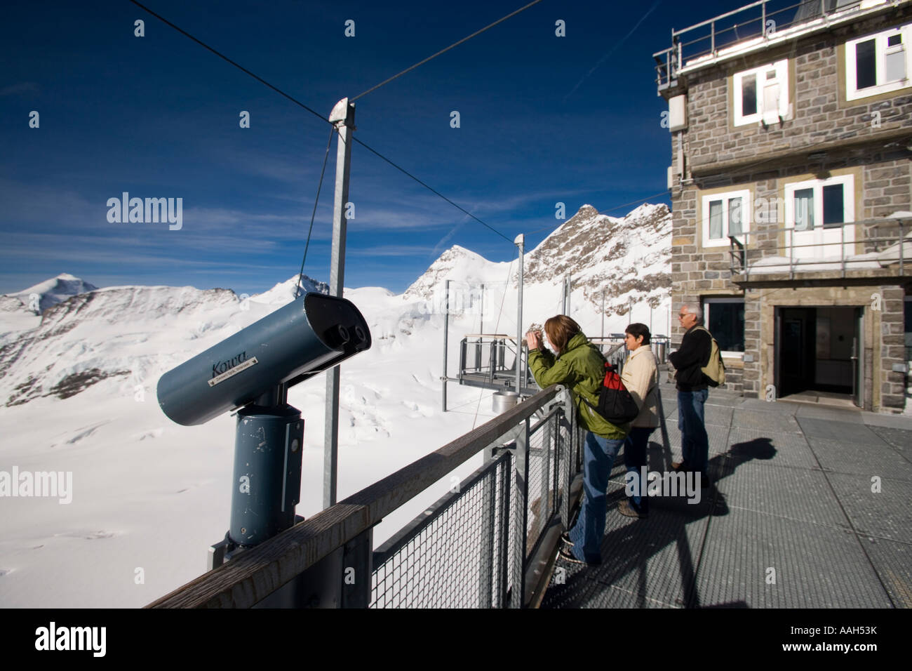 Sphinx Observatory 3571 m Jungfraujoch Grindelwald Bernese Oberland ...