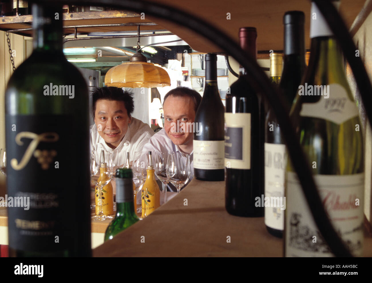 young restaurant owners Stock Photo - Alamy