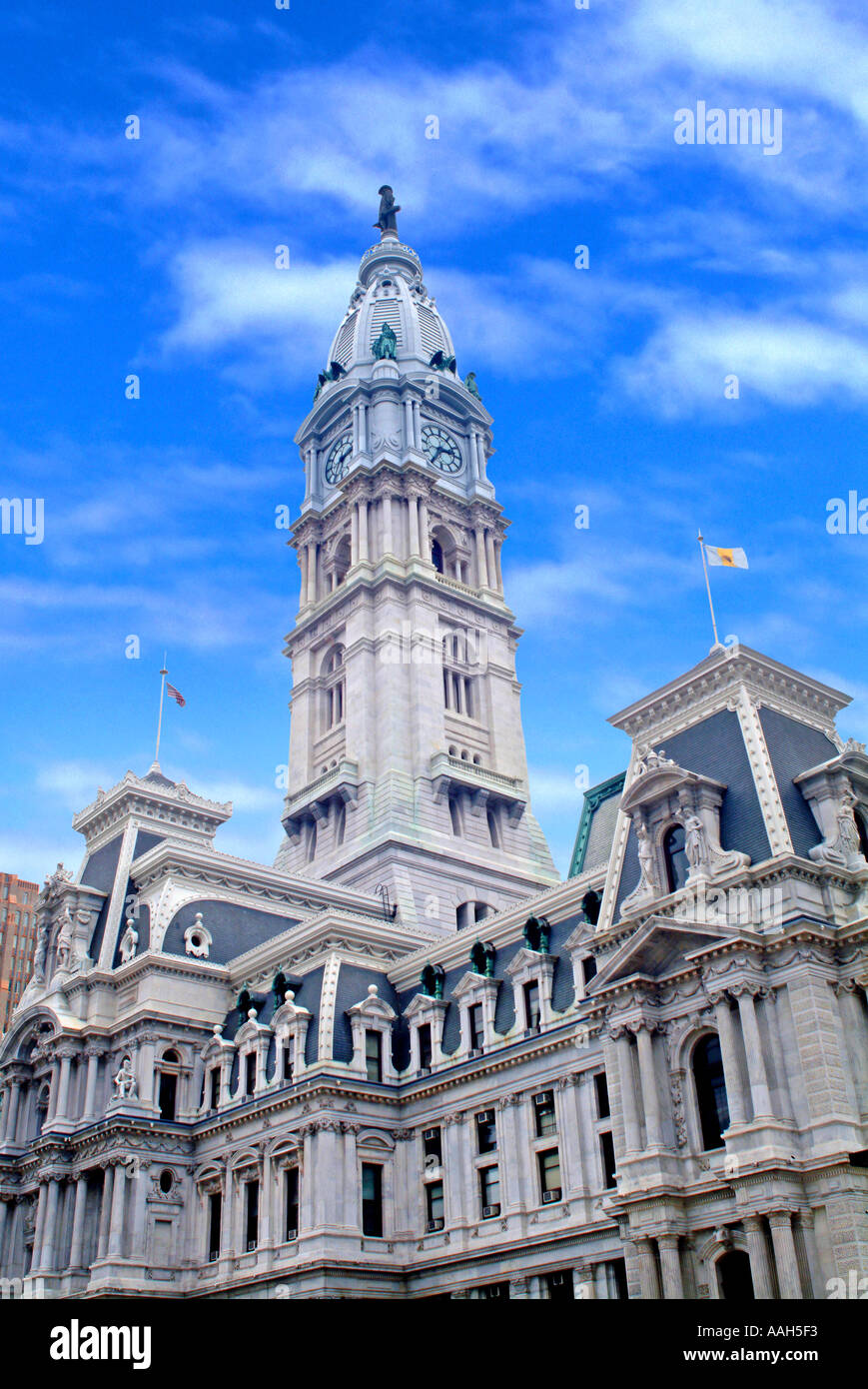 Penn square philadelphia city hall hi-res stock photography and images ...