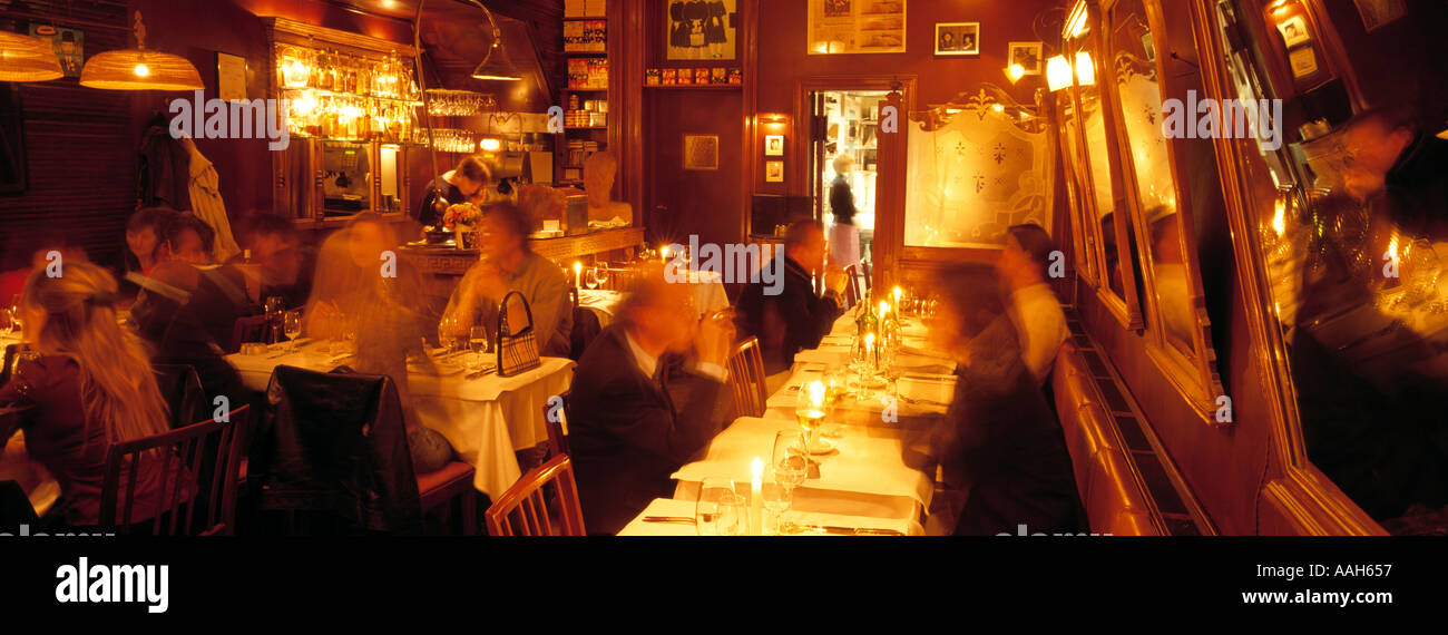 restaurant interior Brussels Belgium Stock Photo - Alamy