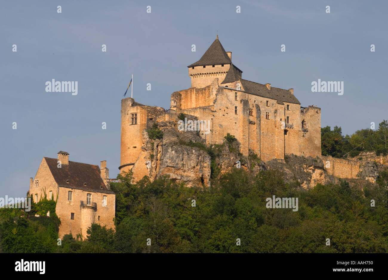 Chateau de Castelnaud Dordogne France Stock Photo - Alamy
