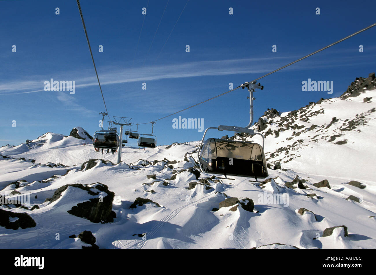 Slope Ischgl Tyrol Austria Stock Photo - Alamy