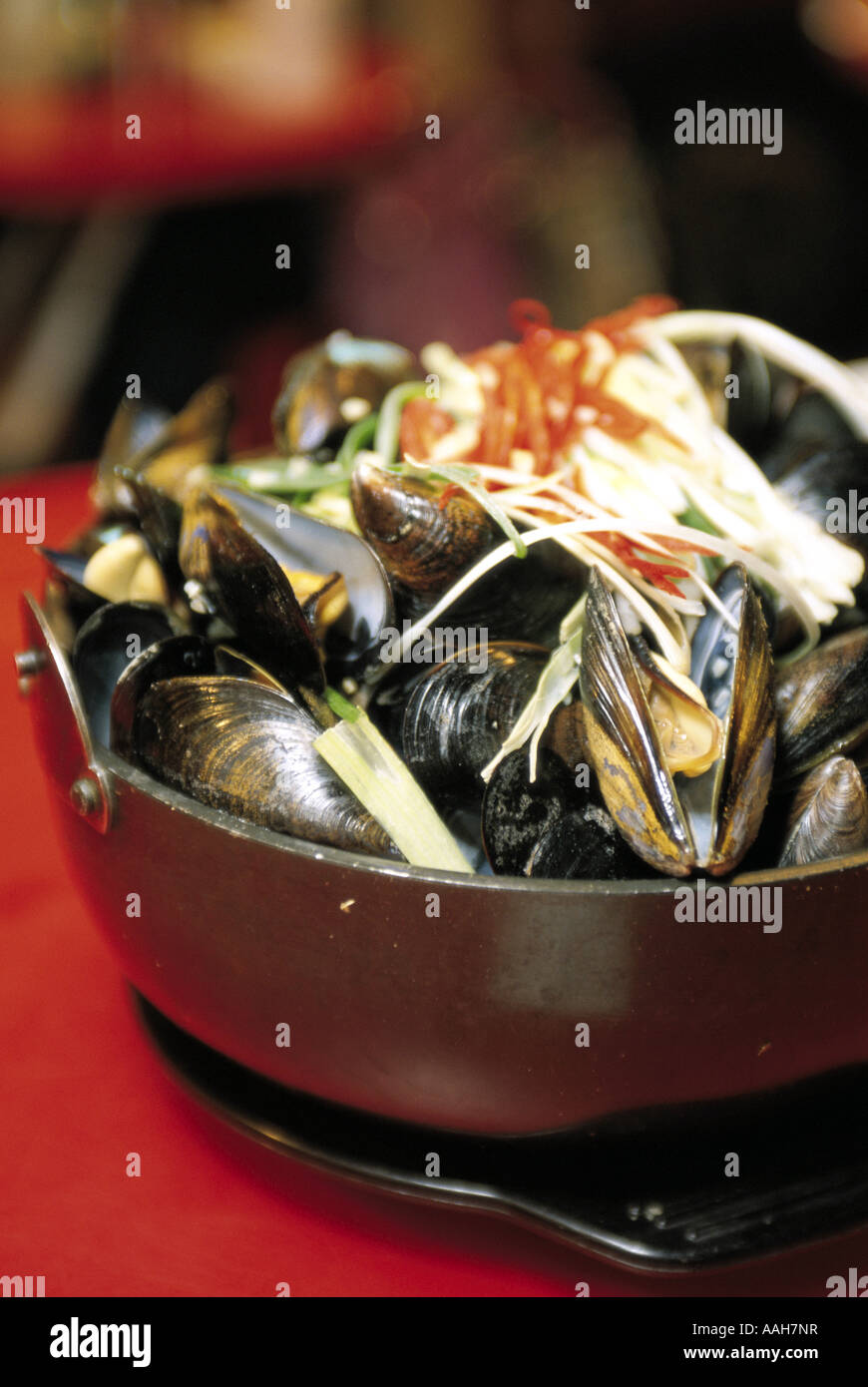 sea mussel stew Stock Photo - Alamy