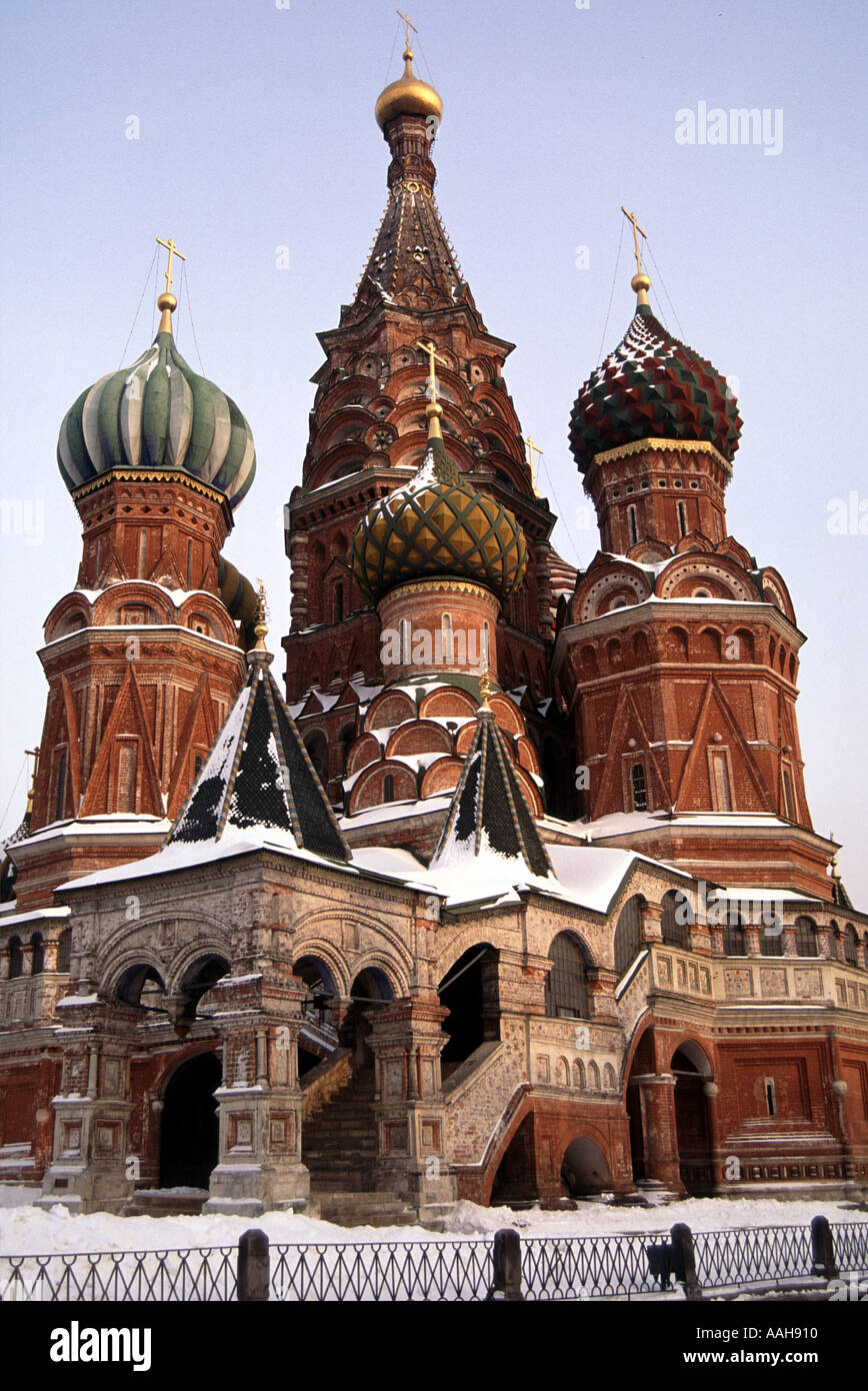 St Basils Cathedral Moscow Russia Stock Photo - Alamy