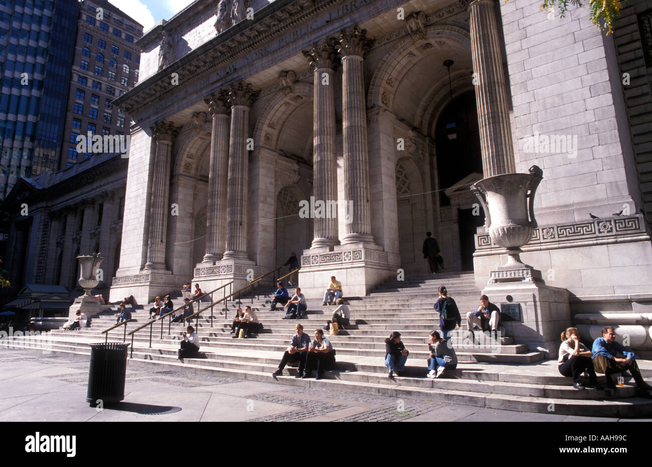 New York public library Stock Photo - Alamy