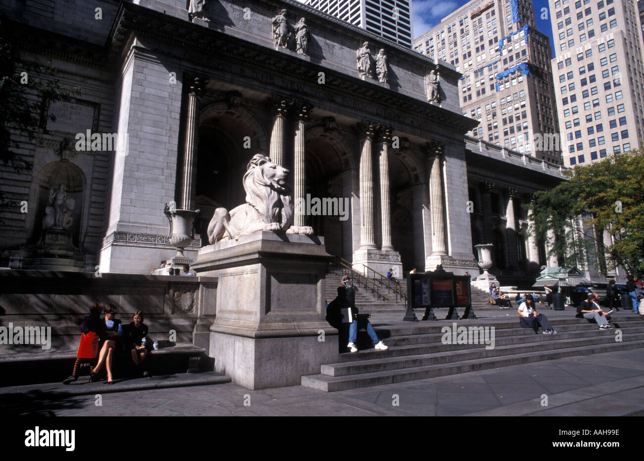 New York public library Stock Photo - Alamy