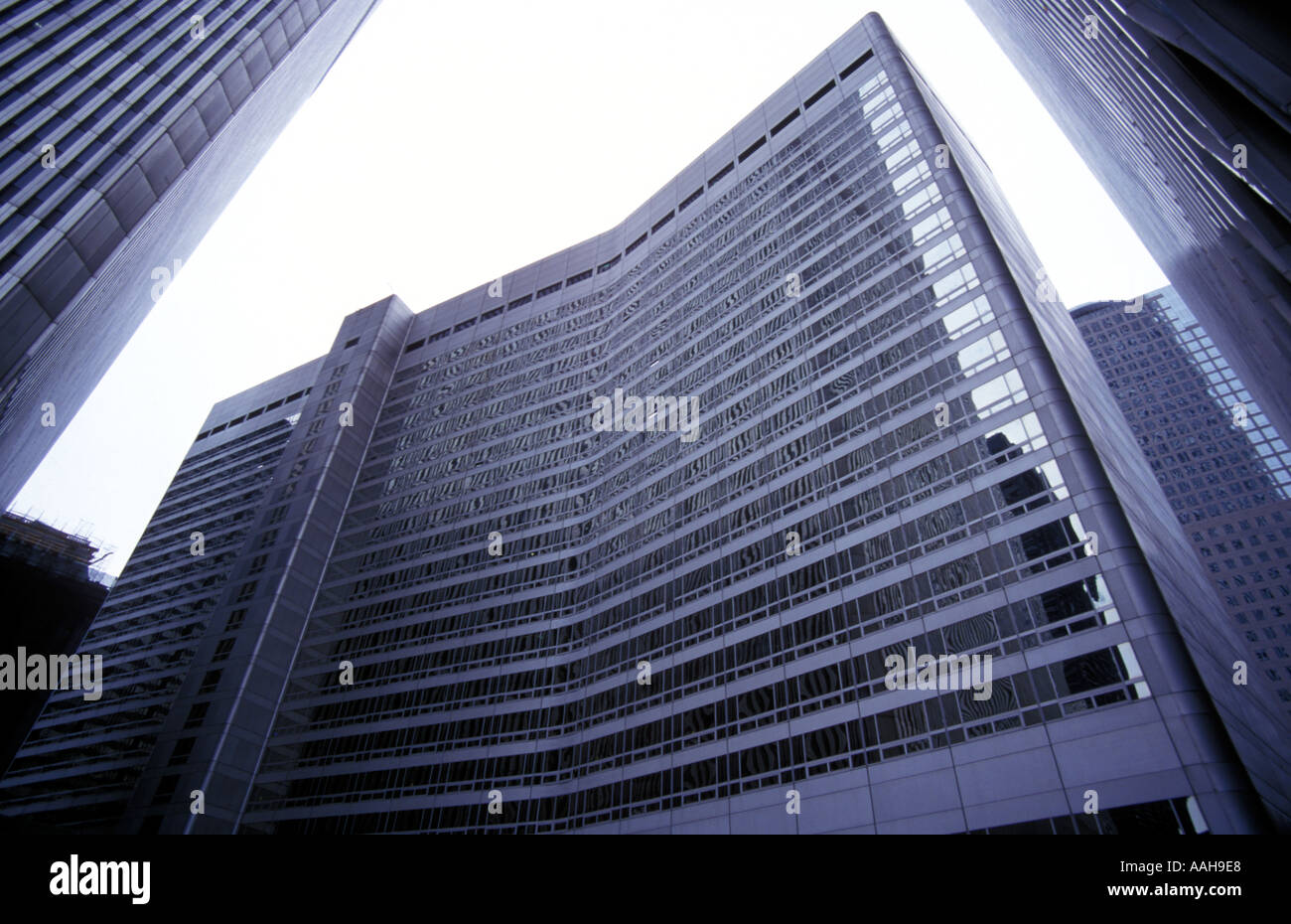 High rise office block located next to the Twin Towers of the World ...