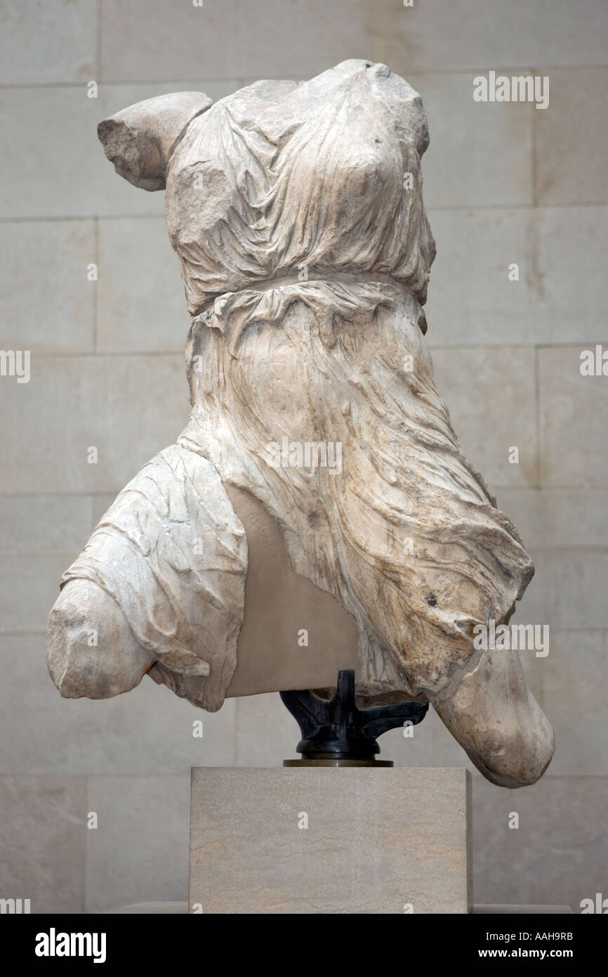 Statue of Female Torso in The British Museum Stock Photo - Alamy