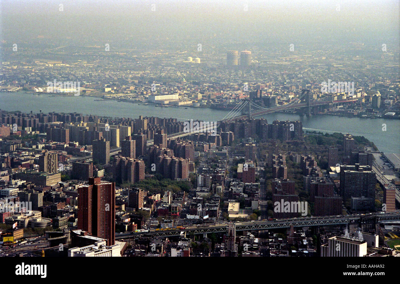 Panoramic Views from the top of the World Trade Center towers in New ...