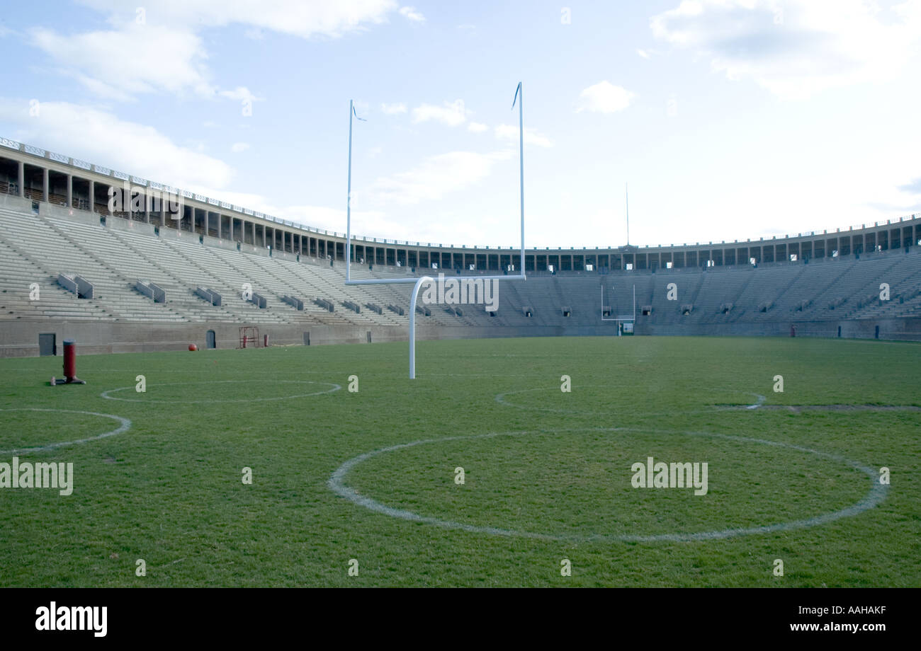 scene from harvard stadium, harvard university, cambridge ...