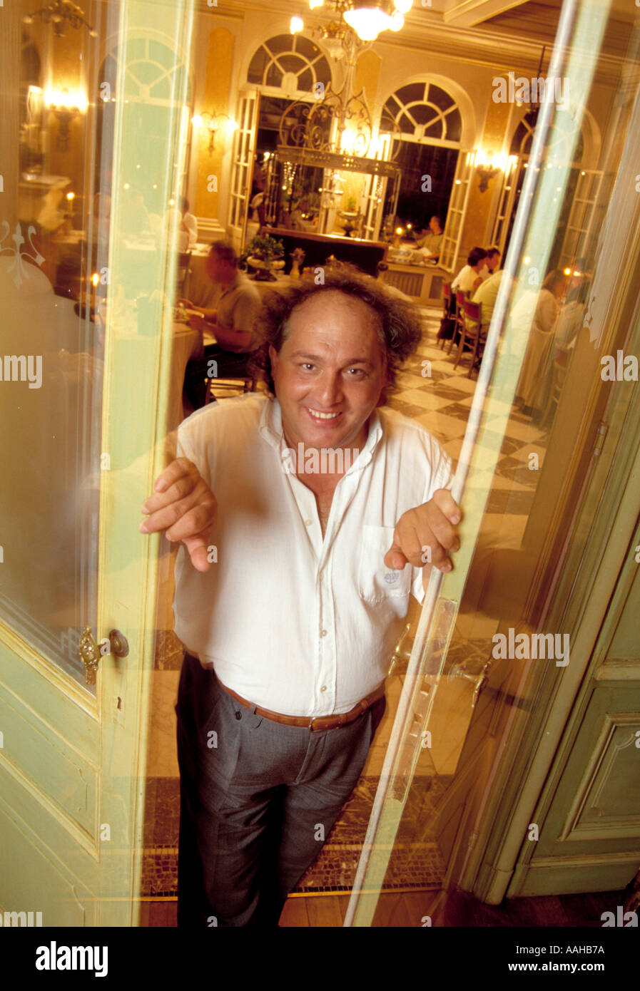 Bald chef head hi-res stock photography and images - Alamy