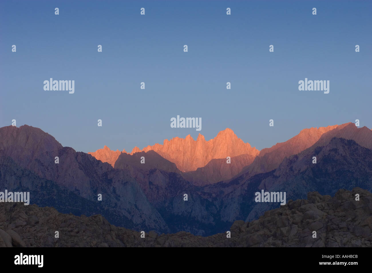 Mount whitney dawn hi-res stock photography and images - Alamy