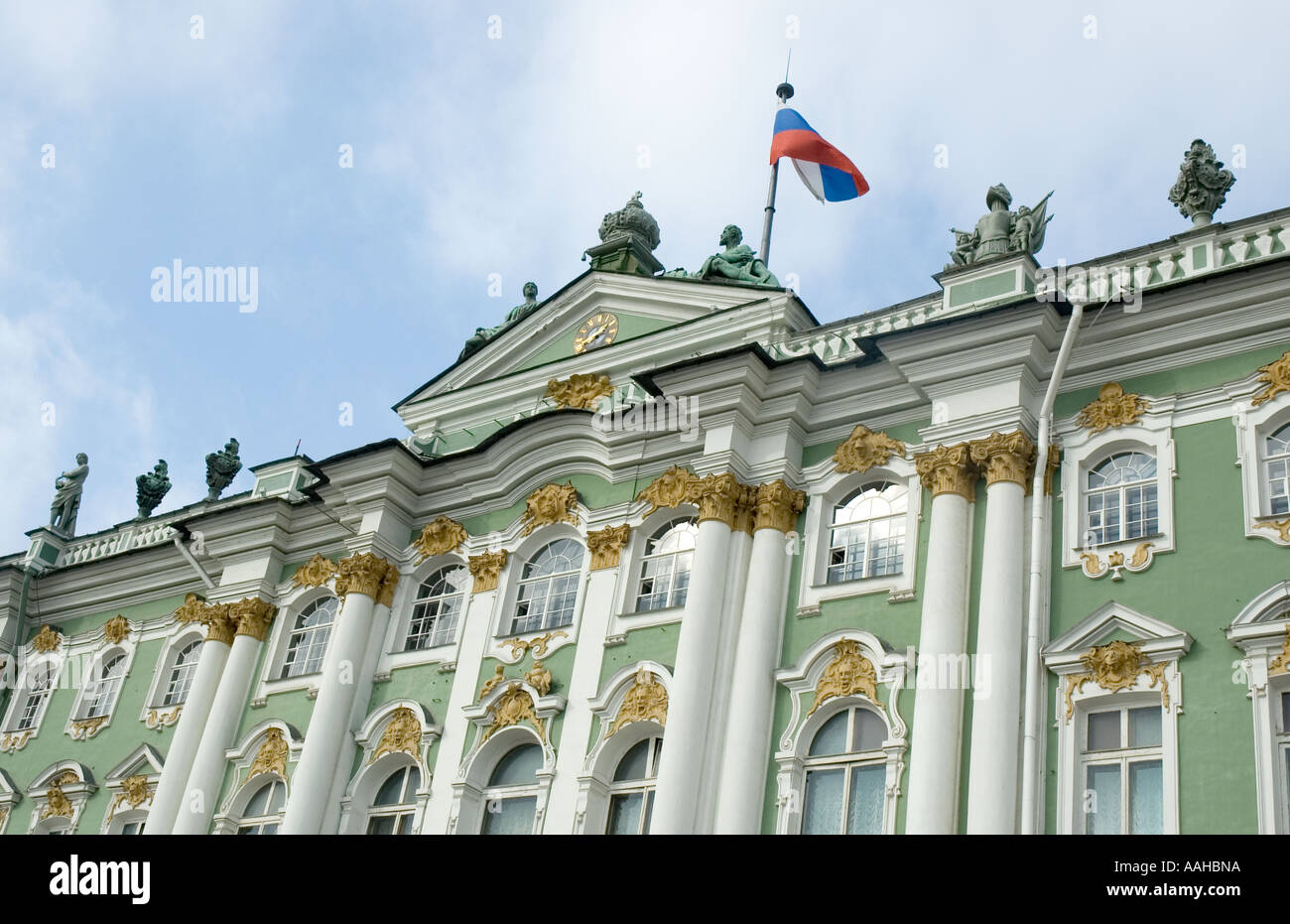 The Hermitage art museum in the Winter Palace in Saint Petersburg ...