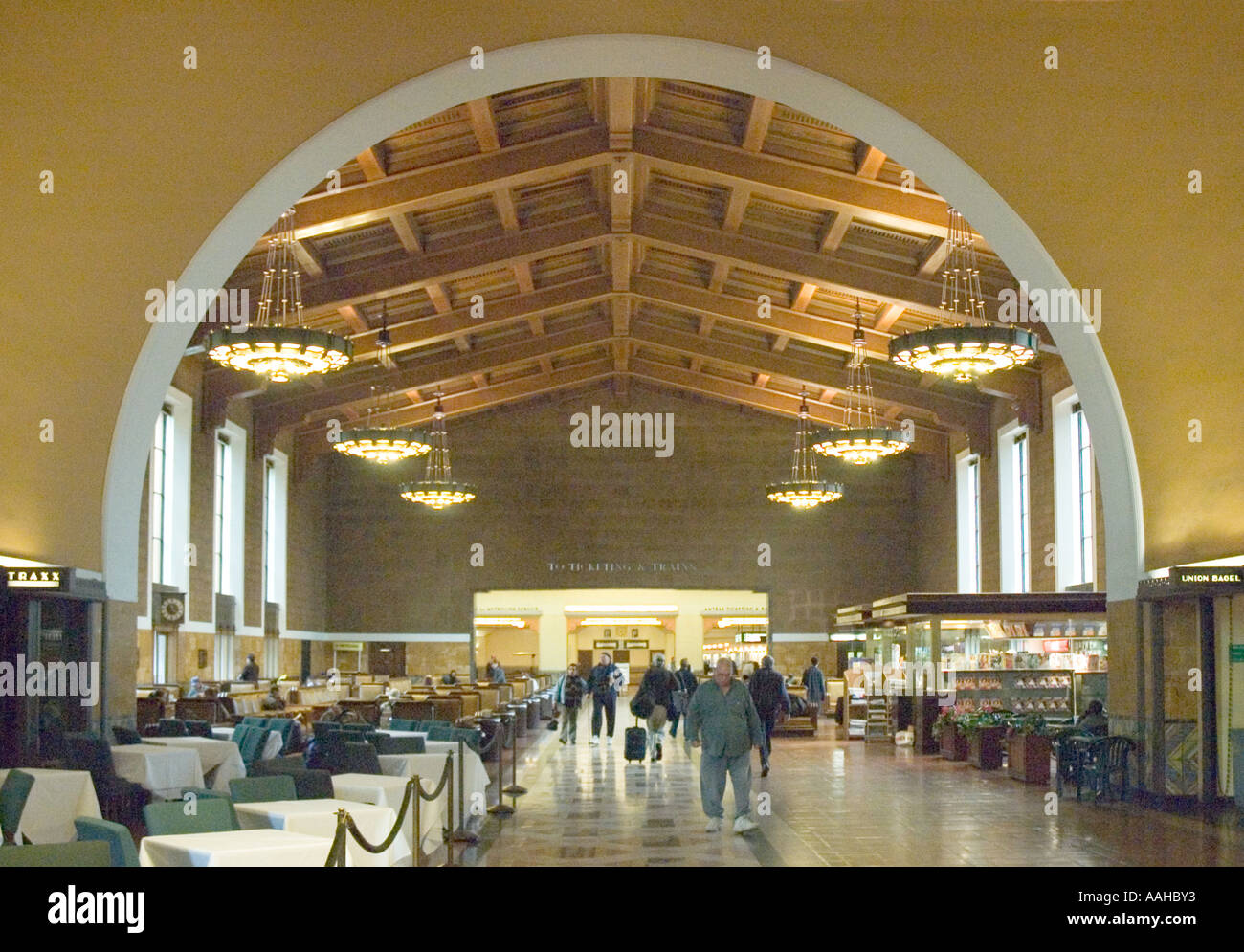 Los angeles union passenger terminal hi-res stock photography and ...