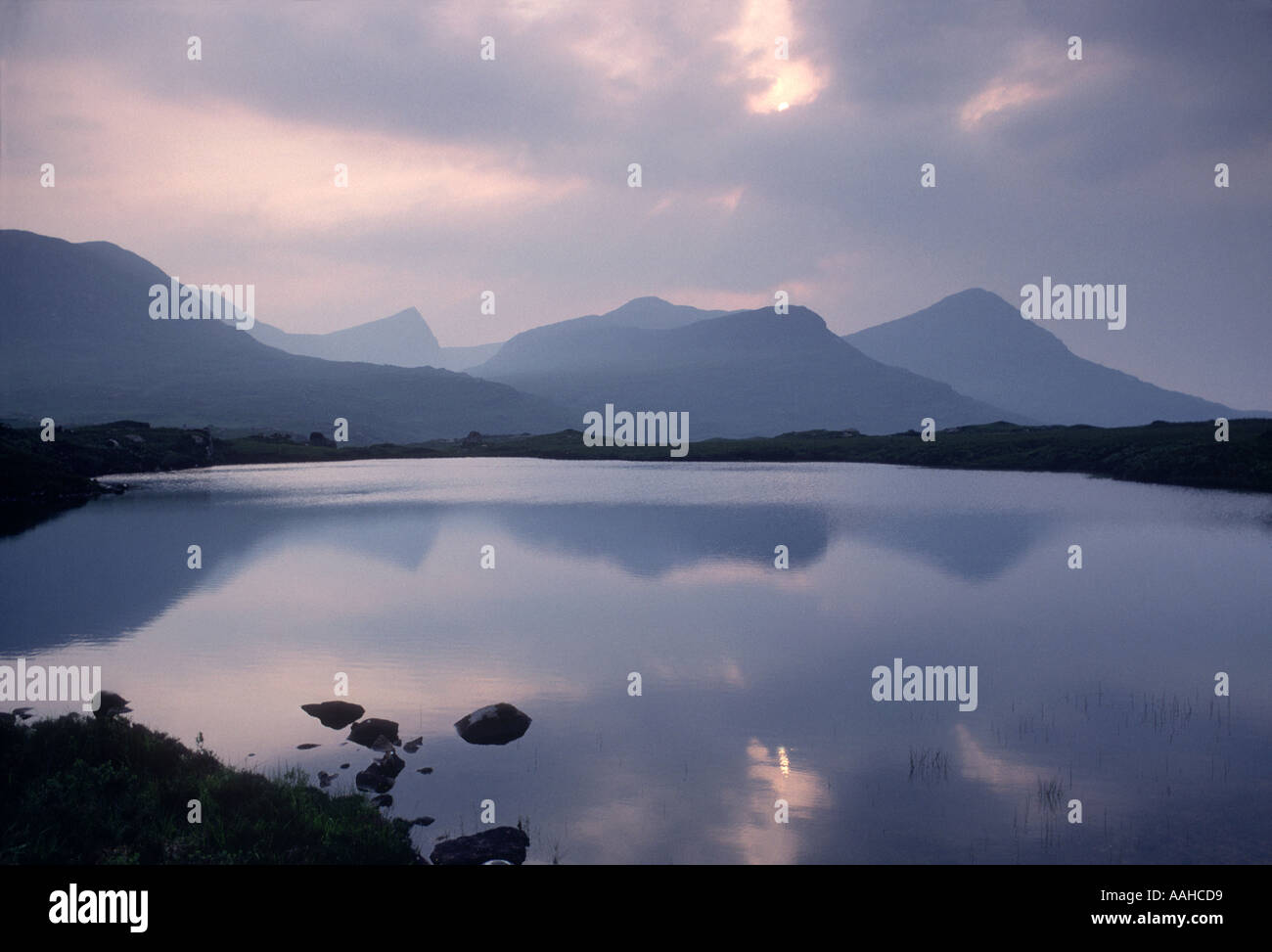 Coigach Mountains Ullapool Scotland Stock Photo - Alamy