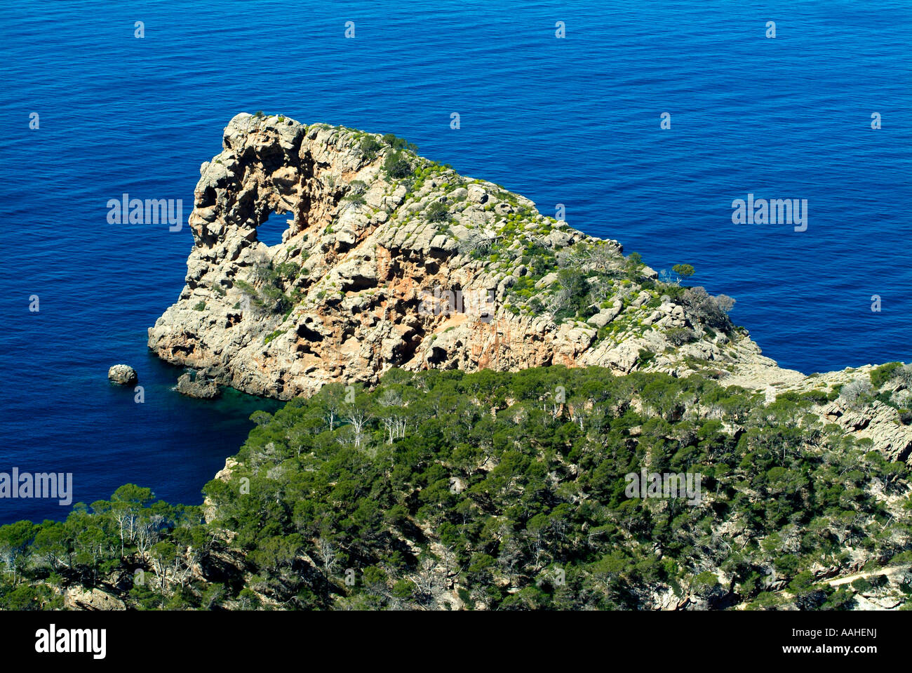 Sa Foradada.Mallorca Island.Spain Stock Photo - Alamy