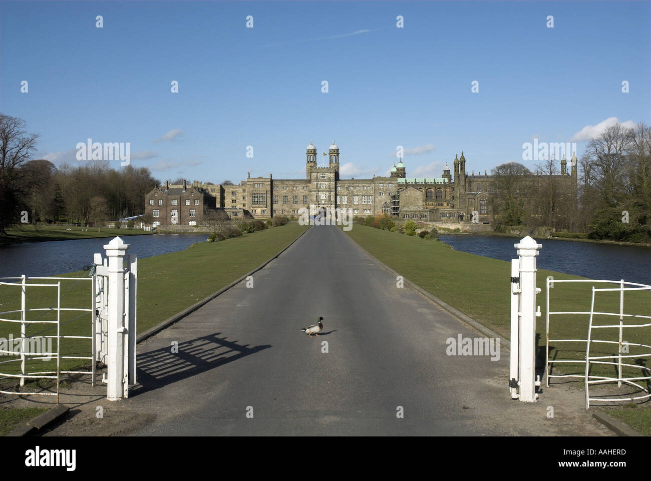 Stonyhurst College Entrance in Lancashire Stock Photo - Alamy