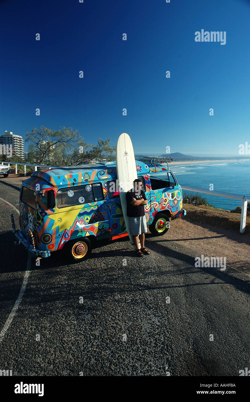 Ultimate escape machine on surfing safari VW Kombi Van dsc 1616 Stock ...