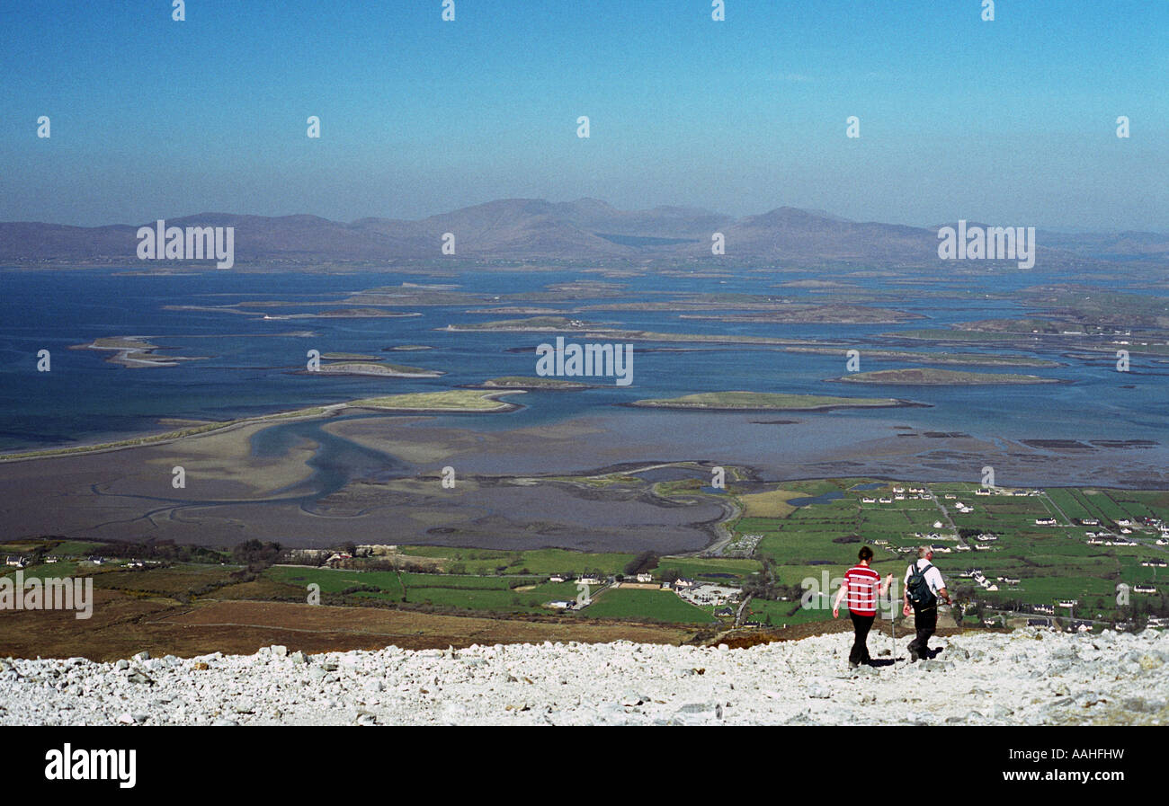 Hiking croagh patrick ireland hi-res stock photography and images - Alamy