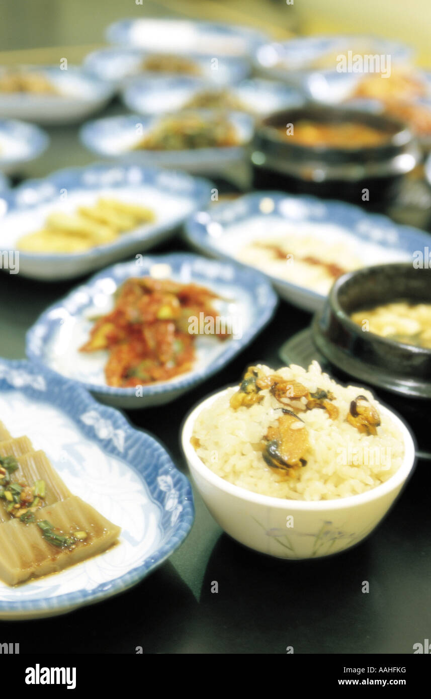 Dish food koreann hi-res stock photography and images - Alamy