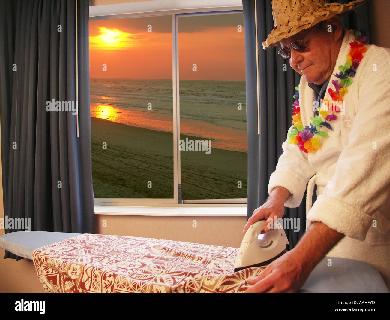 Ironing out wrinkles hi-res stock photography and images - Alamy