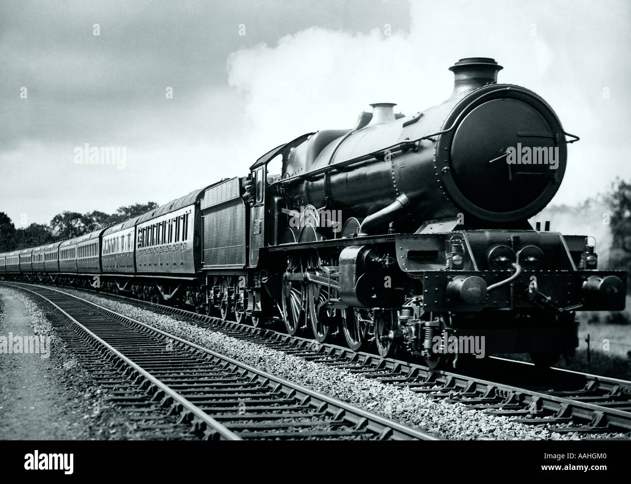 Gwr train steam hi-res stock photography and images - Alamy
