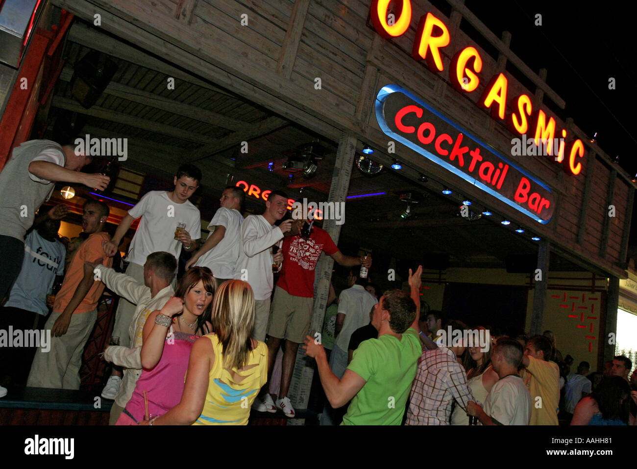 Crete malia bars hi-res stock photography and images - Alamy