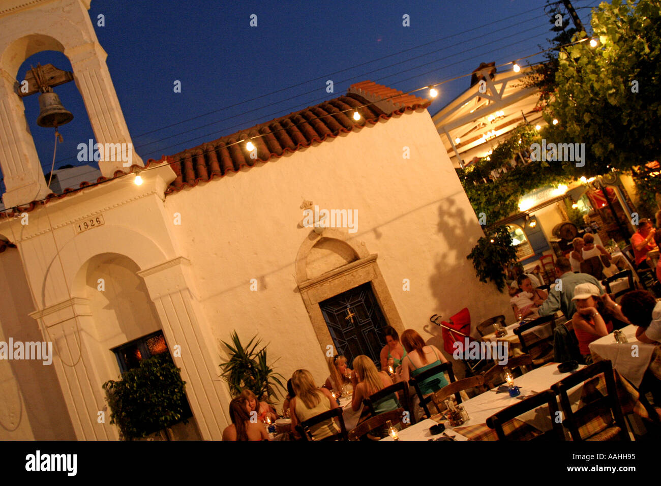 Malia greece night hi-res stock photography and images - Alamy