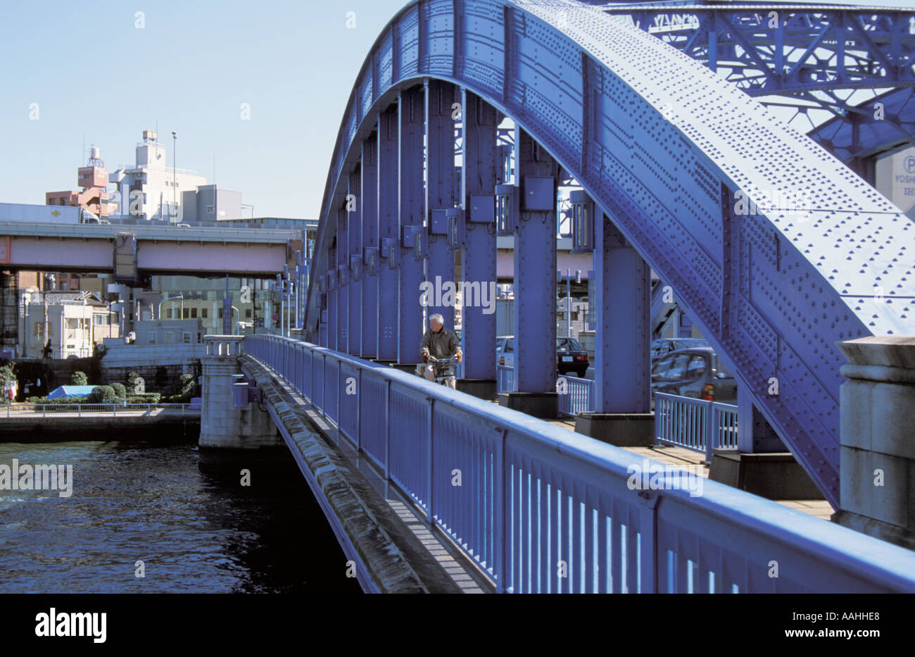 Japan Tokyo Asakusa Komagata Bridge over sumida river Stock Photo - Alamy