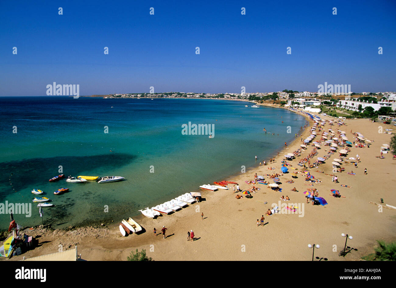 turkey aegean coast altinkum Stock Photo - Alamy