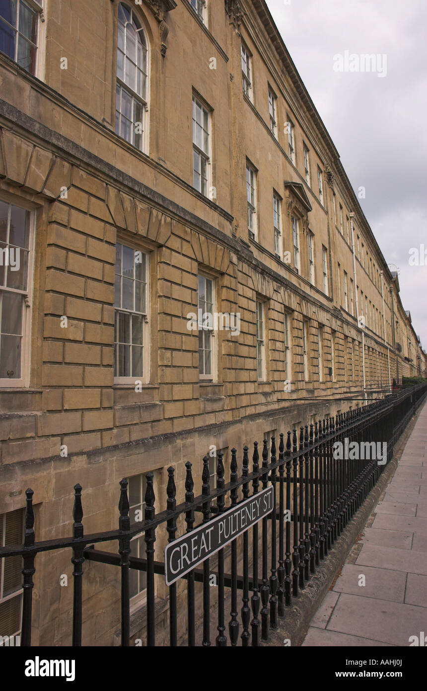Great Pulteney Street Bath England Stock Photo - Alamy