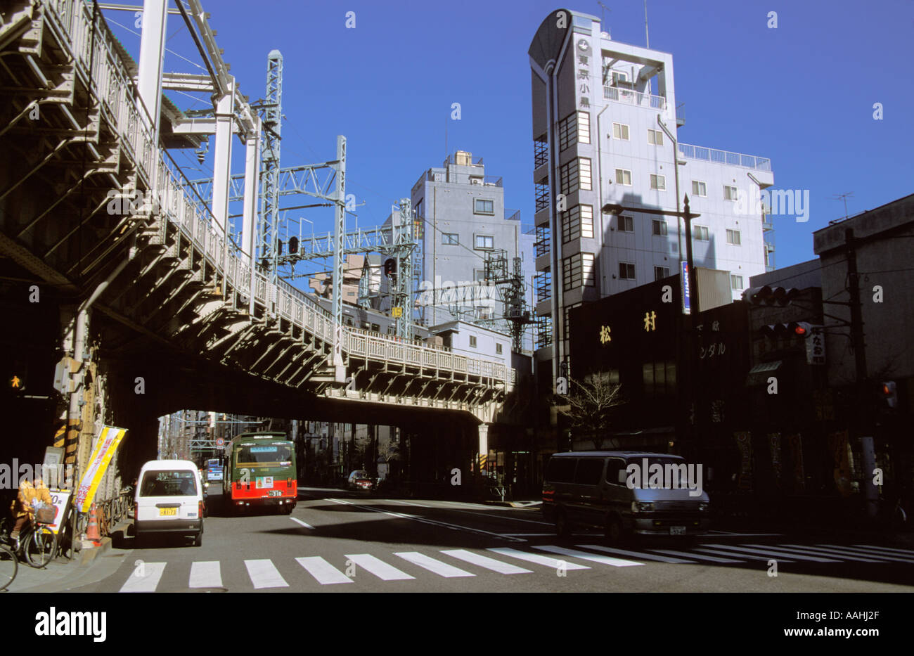Japan Tokyo Asakusa Tobu Isesaki Railway Line Stock Photo - Alamy