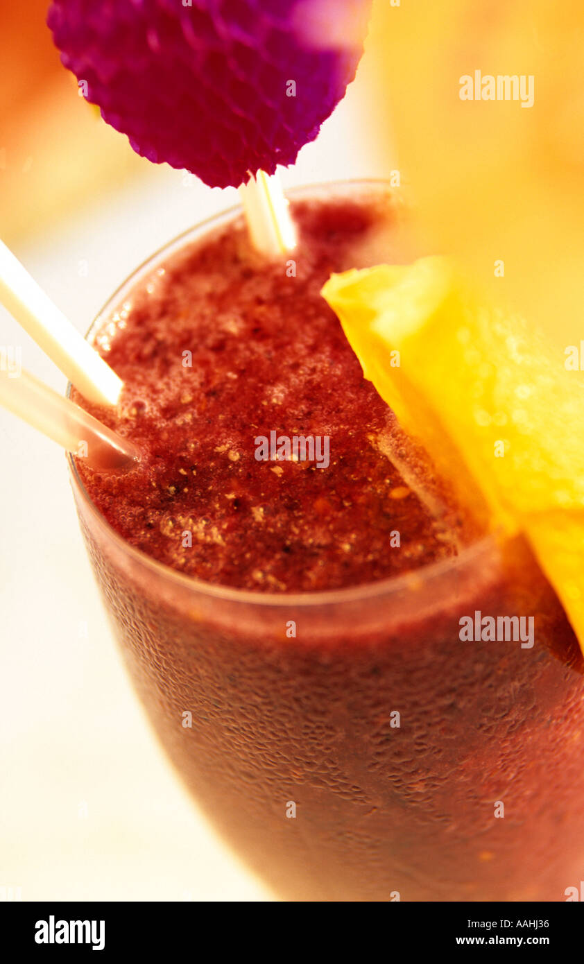 turkey turkish food and drink a mulberry cocktail Stock Photo - Alamy