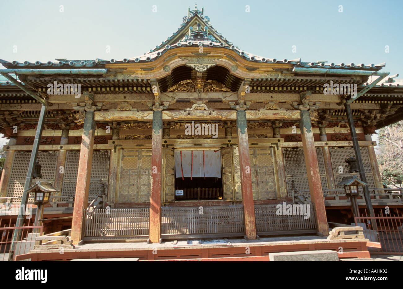 Japan Tokyo Toshogu Shrine Ueno Shrine building Stock Photo - Alamy