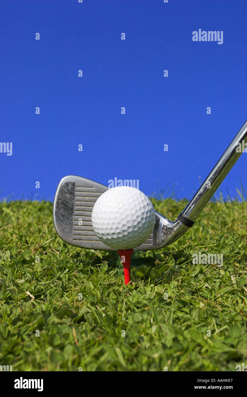 Teed ball hi-res stock photography and images - Alamy