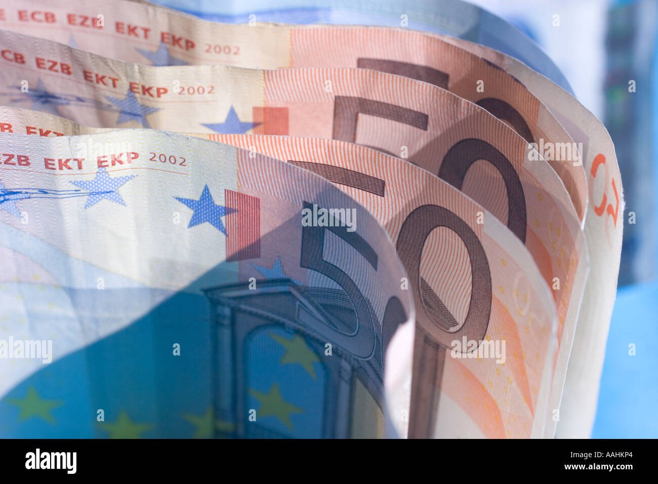 euros european cash currency of europe community banknotes Stock Photo ...