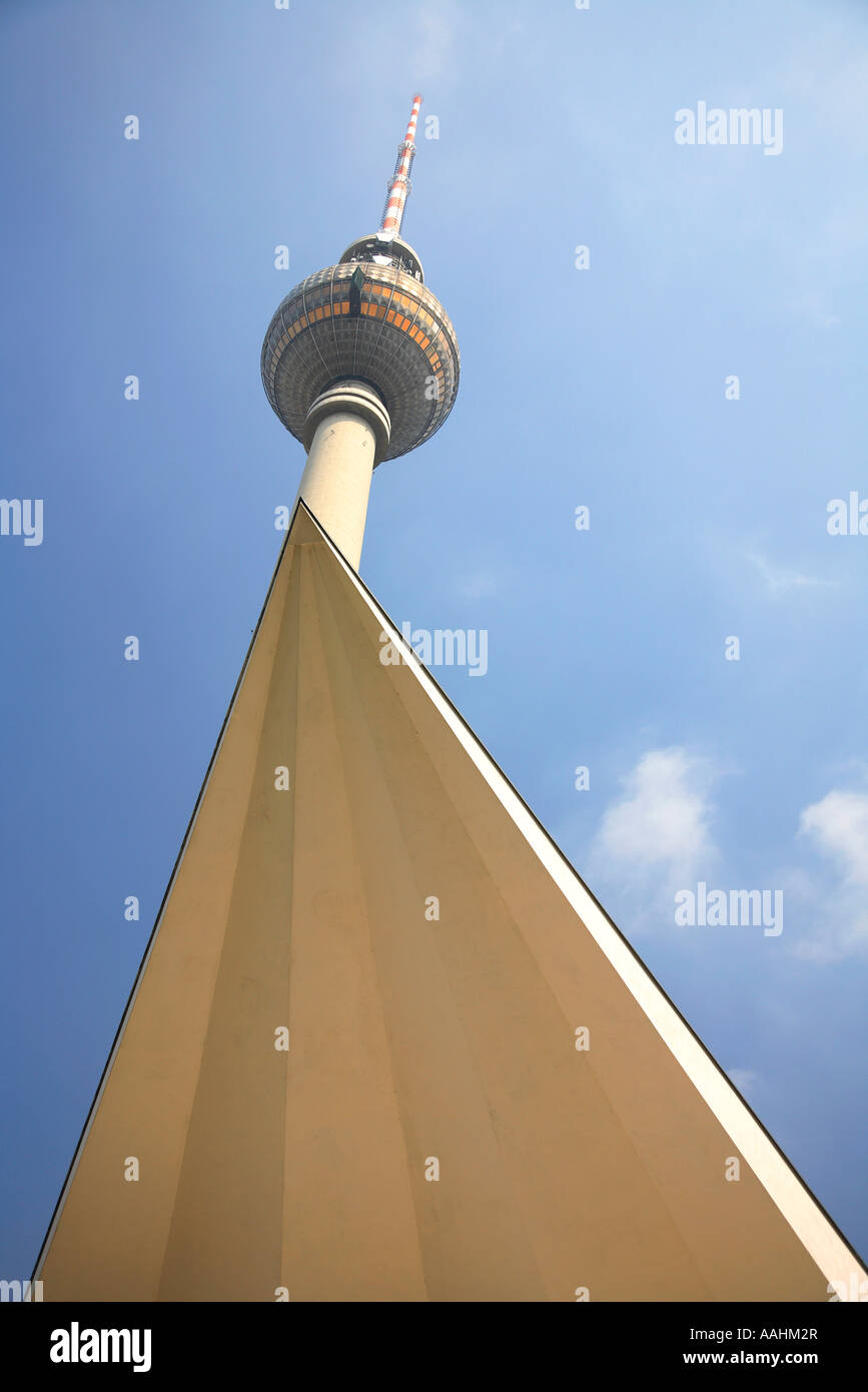 Travel photography from the Alexanderplatz tv tower Fernsehturm tv turm ...
