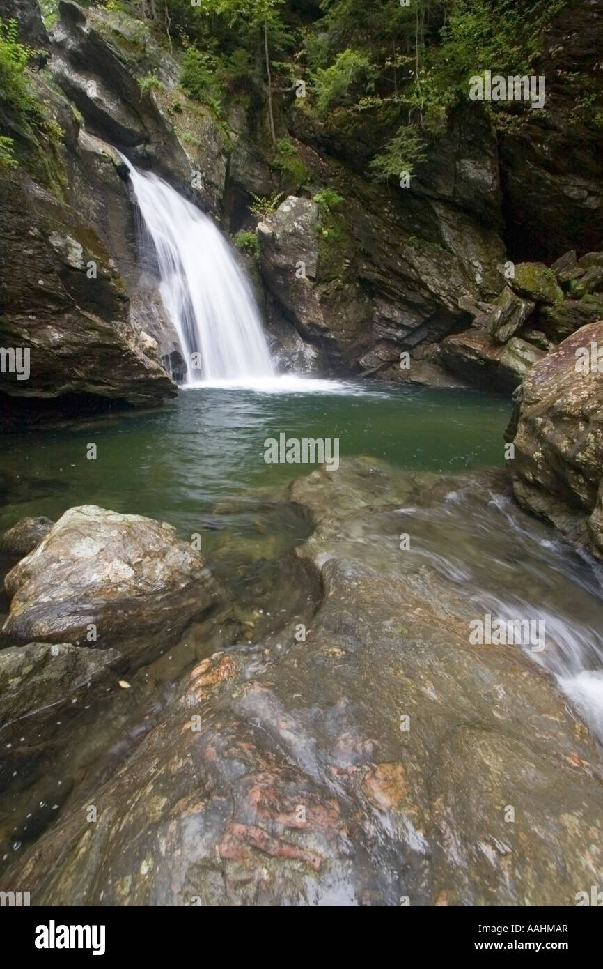 Bingham Falls near Stowe Vermont USA Stock Photo - Alamy