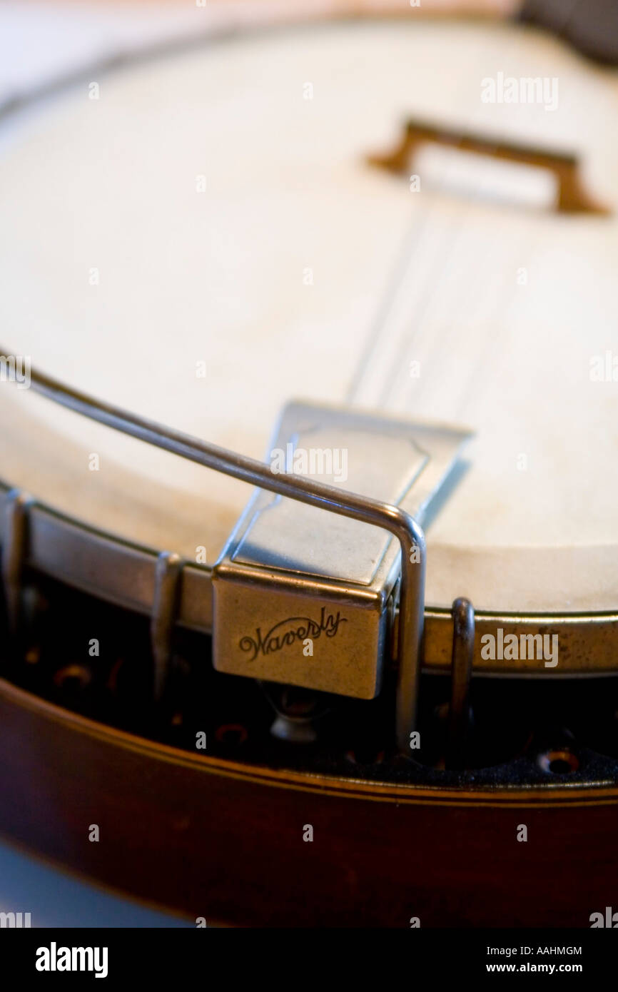 Vintage Waverly Banjo Stock Photo - Alamy