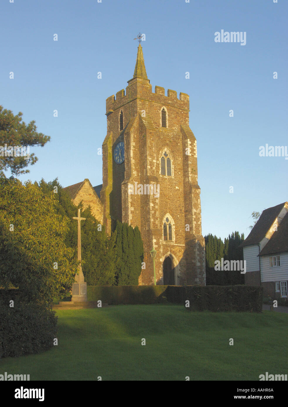 Church of St Mary the Virgin Rolvenden Kent England Stock Photo - Alamy