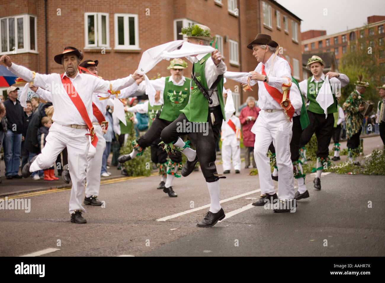 Morris dancers at Lichfield City Carnival Stock Photo - Alamy