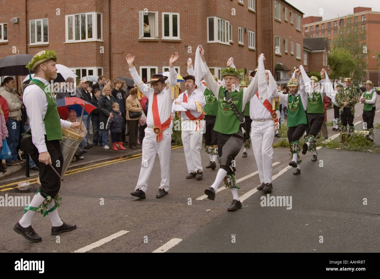 Morris dancers at Lichfield City Carnival Stock Photo - Alamy